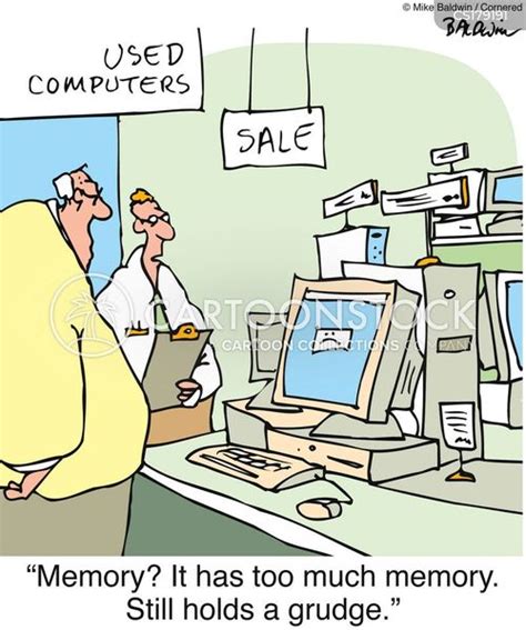 Random Access Memory Cartoons And Comics Funny Pictures From CartoonStock