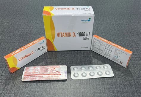 Vitamin D3 1000 Iu Tablet At Best Price In Mumbai By Skyogen Healthcare