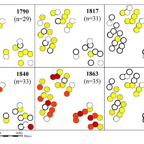 Spatial Pattern Of Fire Severity For Six Widespread Fires Only Plots