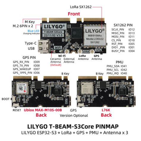 Lilygo® T Beam Supreme M Esp32 S3 Meshtastic Lora Board Sx1262 915mh Rokland