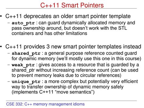 Ppt C Memory Management Idioms Powerpoint Presentation Free