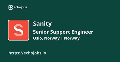 Sanity Is Hiring Senior Support Engineer Oslo Norway Norway Heroku