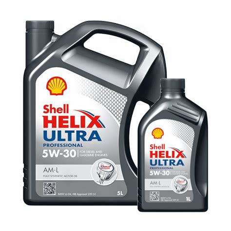 Shell Helix Ultra Professional Am L 5w30 Fully Synthetic Engine Oil Bmw