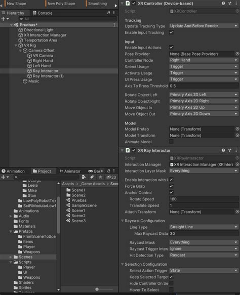 Using Ray Interactor In Two Controllers At The Same Time To Teleport