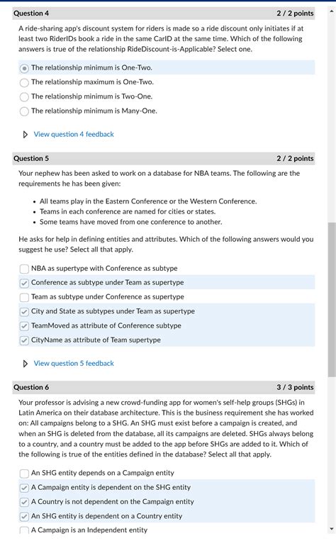 4 1 Quiz Pg 2 Dad 220 T4749 Intro To Struct Database Env 24ew4 4 6 Question 4 2 2 Points A