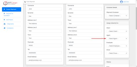 How To Assign Shipments In Client Agent Driver And Employee Wpcargo