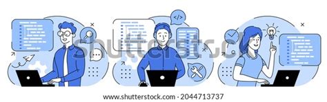 Concept Script Coding Programming Programming Language Stock