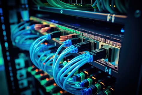 Network Switch Computer Server Cable Free Photo Rawpixel