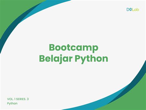 Maksimalkan Skill Data Dengan Bootcamp Python Dqlab