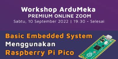 WORKSHOP Basic Embedded System Menggunakan Raspberry Pi Pico Trakteer Id