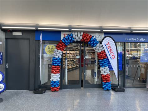 Tesco Dundee Train Station Fit Out Contractors Shopfitting Contractors Uk And Roi