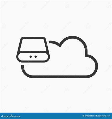 Ui Backup Cloud For Graphic Ui Backup Storage Simple Illustration Icon