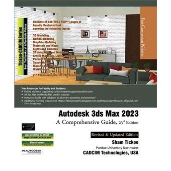 Autodesk Ds Max A Comprehensive Guide Rd Edition Ebook EPub Sham Tickoo Achat