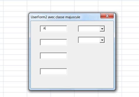 Mettre Tous Les Textbox En Majuscules Macros Et Vba Excel