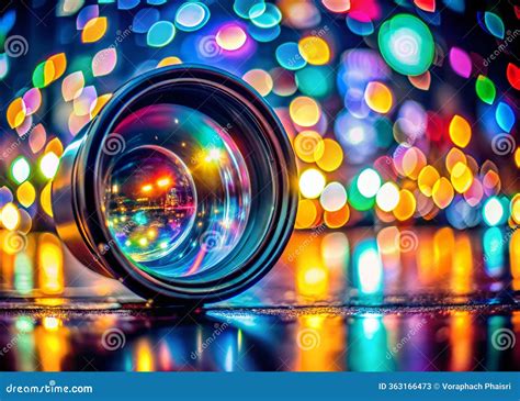 Understanding The Diffraction Of Light With Vibrant Colors Radiating From A Central Point At