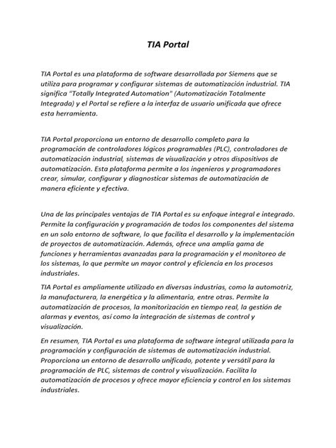 Tia Portal Pdf