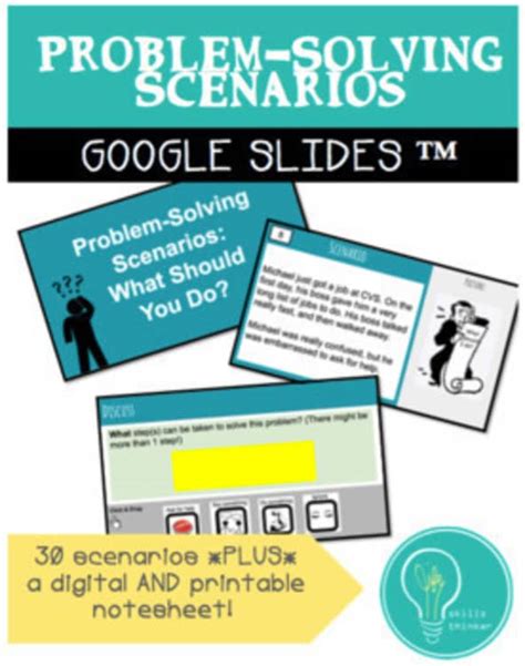 Problem Solving Scenarios Special Education Functional Life Skills