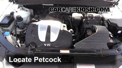 Coolant Flush How To Hyundai Santa Fe 2007 2012 2009 Hyundai Santa