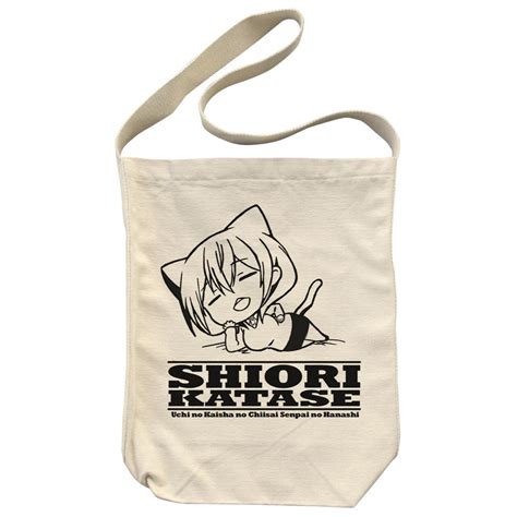 My Tiny Senpai Shiori Katase Shoulder Tote Bag Natural
