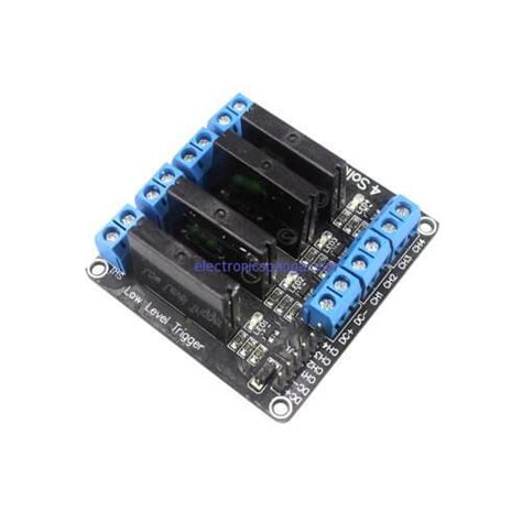 4 Channel 5V DC Relay Module Solid State Low Level OMRON SSR AVR DSP For Arduino Star