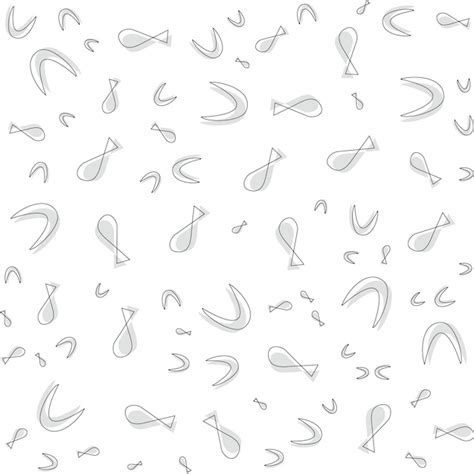 Premium Vector Abstract Shape Seamless Pattern