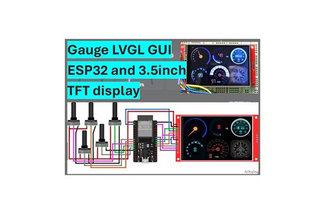 ESP32 3 5inch TFT Touch Display ILI9488 With LVGL UI Part1