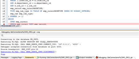 Oracle Sqldeveloper Data And Breakpoint Window Not Showing In Sql Dev