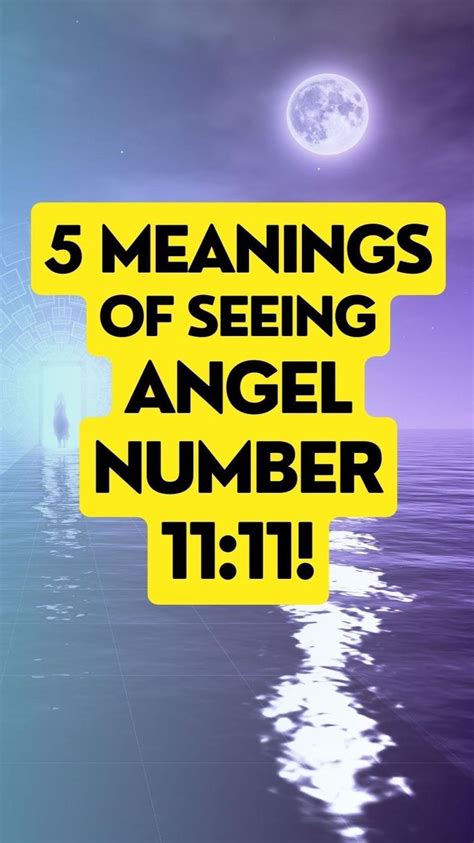 1111 Angel Number And It Meaning