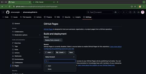 Cách tạo trang html tĩnh bằng GitHub Thầy Huy One Champ AI