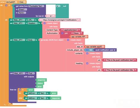 Push Notifications When Button Click Questions About Thunkable Community