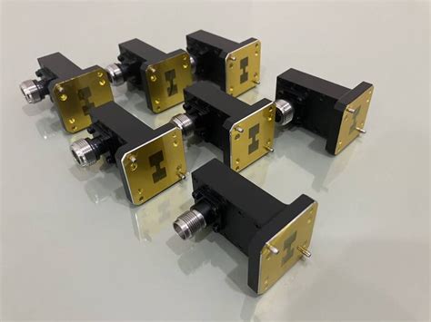 Double Ridged Waveguide To Coaxial Adapter Emily Hu