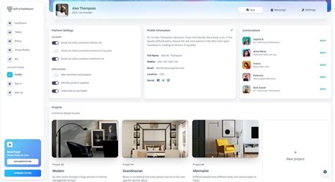 Soft Ui Dashboard React Updated Free Template
