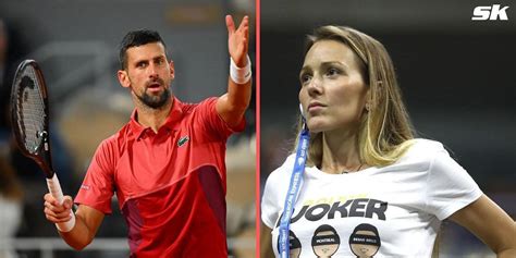 Watch Novak Djokovic And Wife Jelena Engage In Animated Argument
