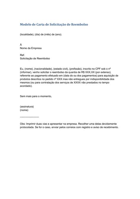 Carta De Solicitacao Images And Photos Finder