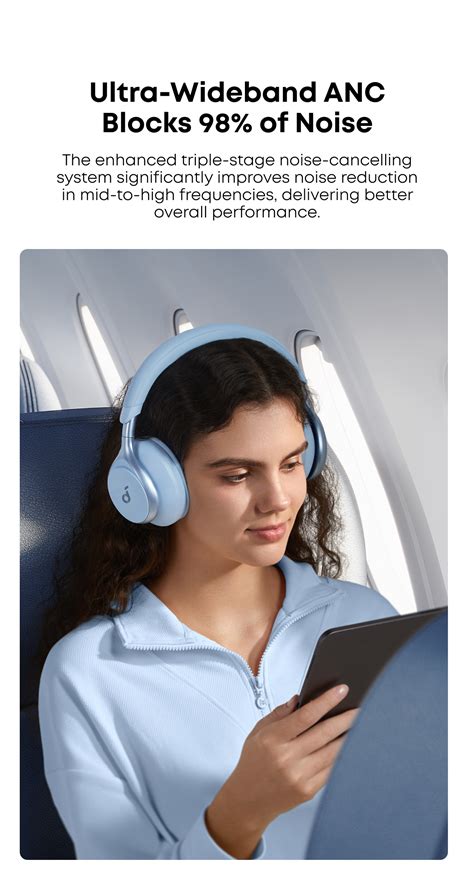 Soundcore By Anker Space One Headphones Hi Res Sound Hybrid Active