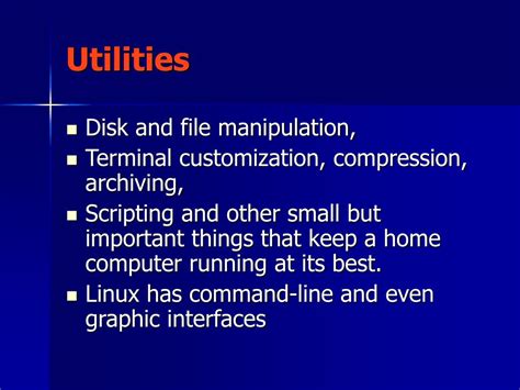 Ppt Linux Operating System Powerpoint Presentation Free Download Id240314