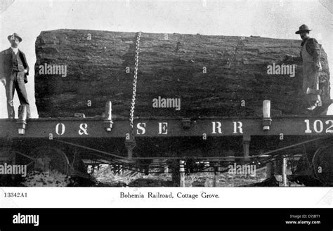 The Bohemia Railroad In Cottage Grove Oregon Was Pivotal In The
