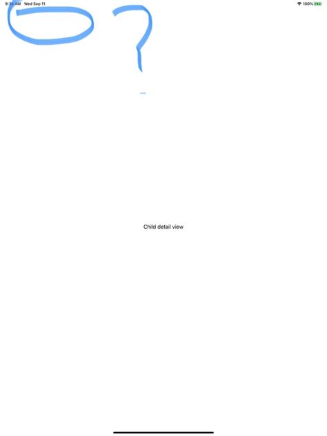 swift swiftui navigation on ipad how to show master list stack