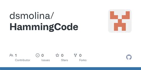 Github Dsmolinahammingcode
