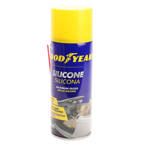 Silicona Automotriz En Aerosol 450 Ml Para Brillo Y Protección Goodyear 991 Gy090 Do It Center