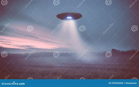 Ufo Sighting Royalty Free Stock Image 295265056