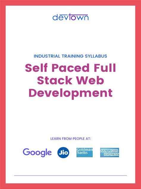 Full Stack Web Dev Self Paced 1 Pdf