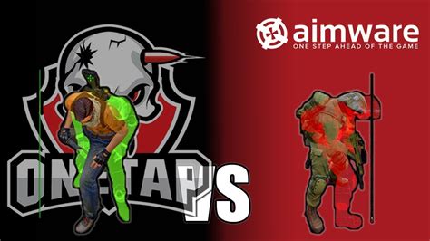 Onetap V4 Vs Toxic Aimware V5 Players Youtube