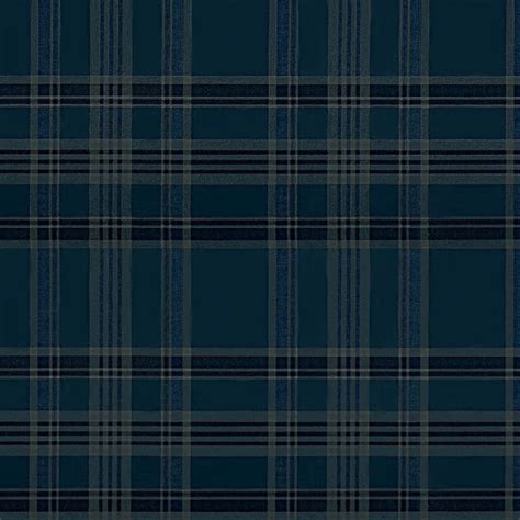 Deerpath Trail Plaid Wallpaper Sample Silk Interiors Wallpaper