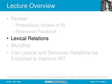 Ppt Lecture 20 Lexical Relations And Wordnet Powerpoint Presentation Id1813594