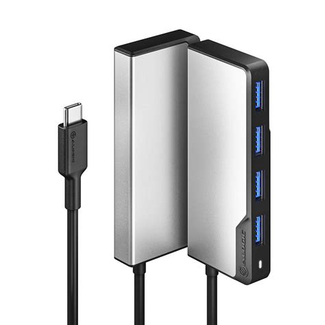 ALOGIC USB C Fusion Swift In Hub Space Grey JB Hi Fi