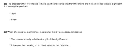 Solved Answer The Following Questions A Using Data Set C