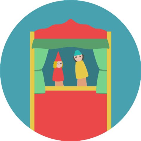 Puppet Show Vector SVG Icon SVG Repo