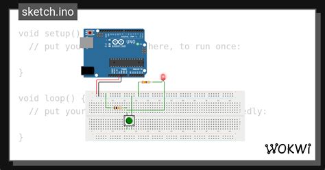Circuito1pull Up Button Wokwi Esp32 Stm32 Arduino Simulator