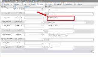 Cara Merubah Password Yang Di Enkripsi Menggunakan Md5 Pada Database